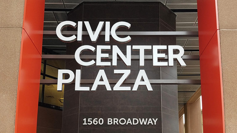 Civic Center Plaza | BSC Signs